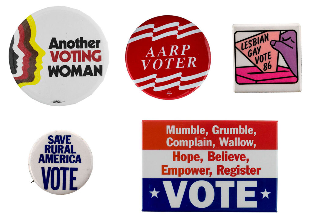 A Visual Exploration of Old Voting Advocacy Posters and Paraphernalia ...